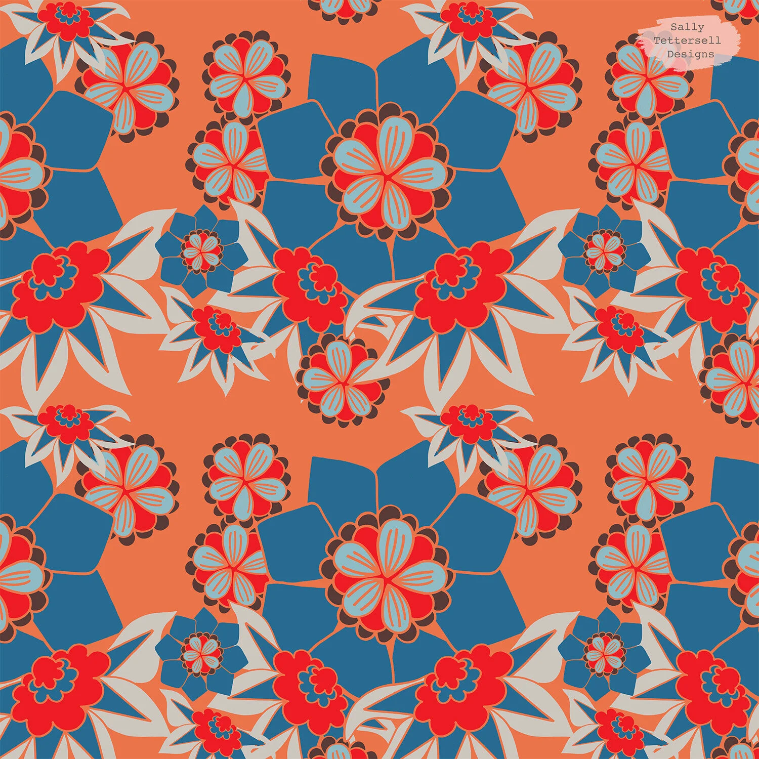Retro Inspired Homewares and Gifts By Sally Tettersell Designs