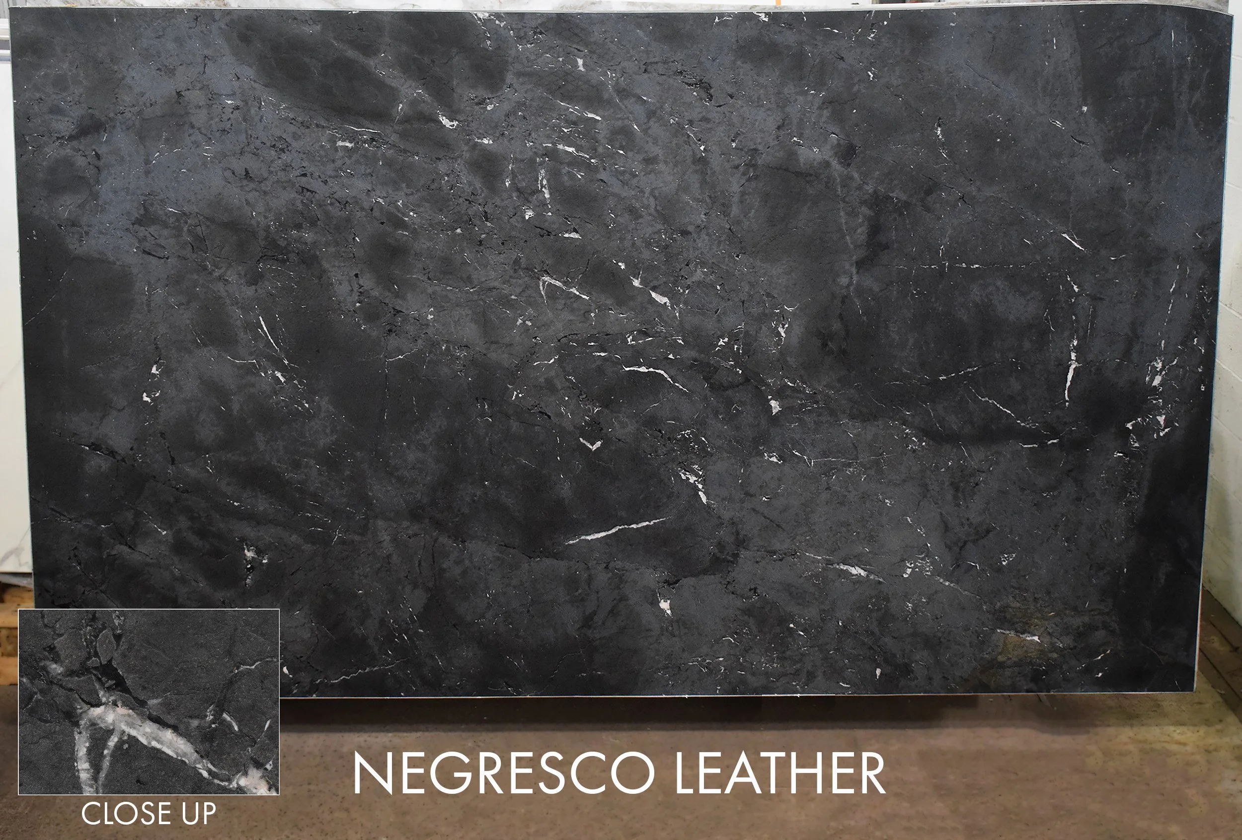 Leather/Honed materials — EleMar New England