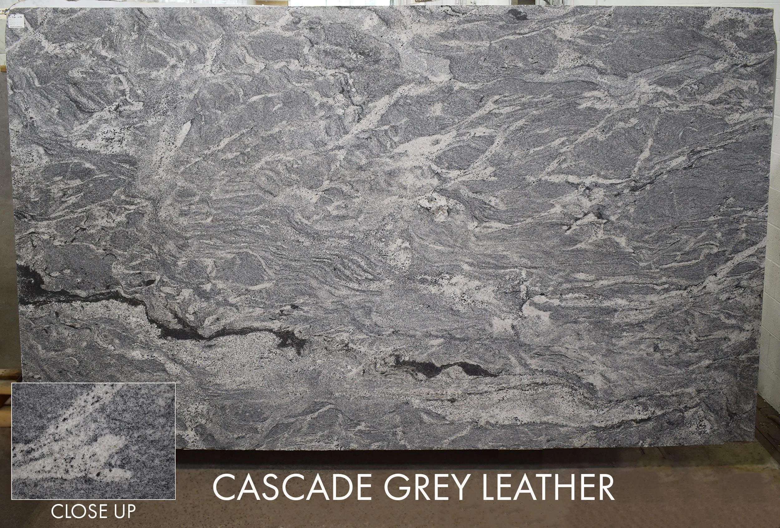 Cascade Grey Leather — EleMar New England