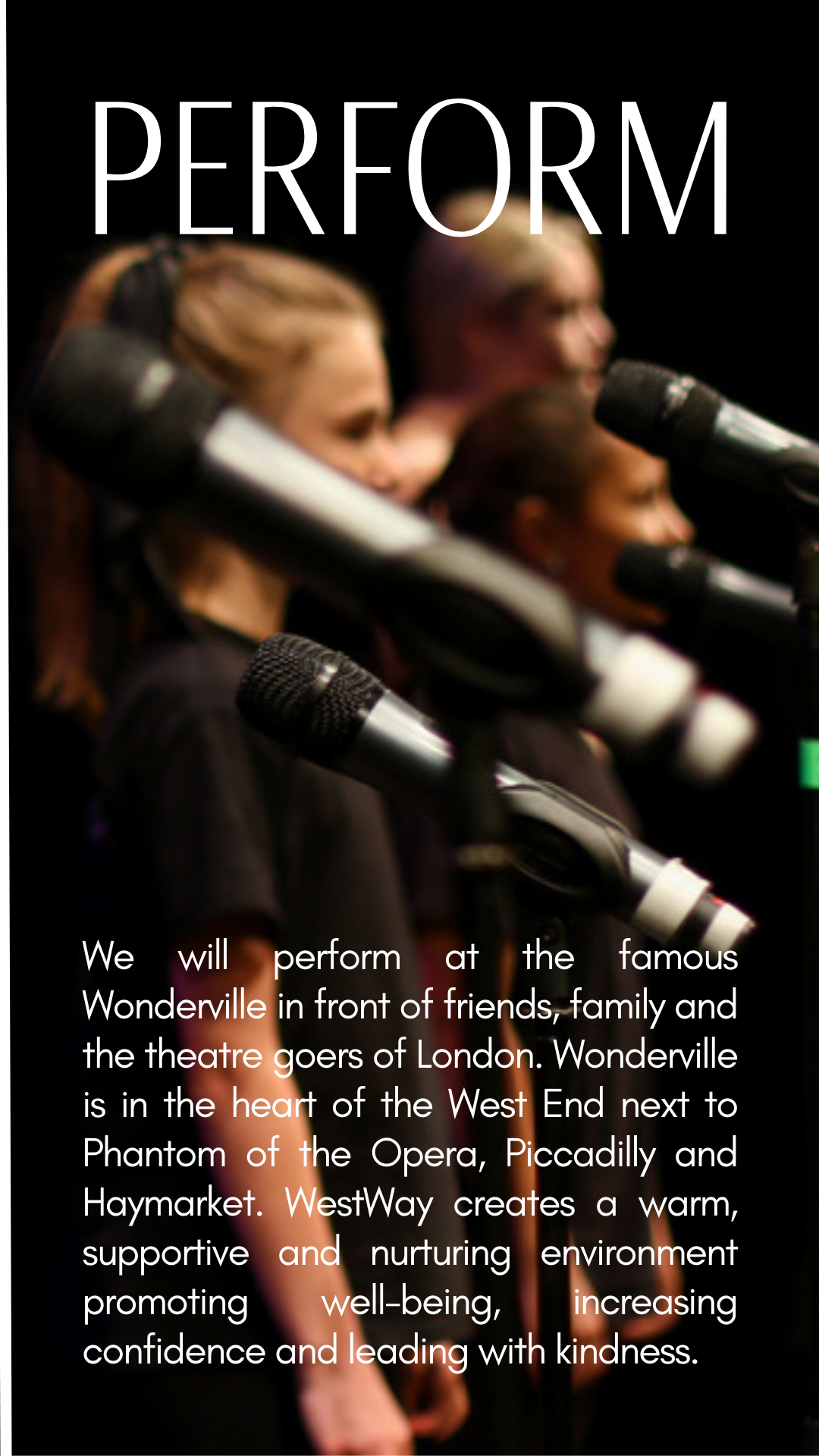 Group Singing Lessons & Perform in the West End: Award-Winning School ...