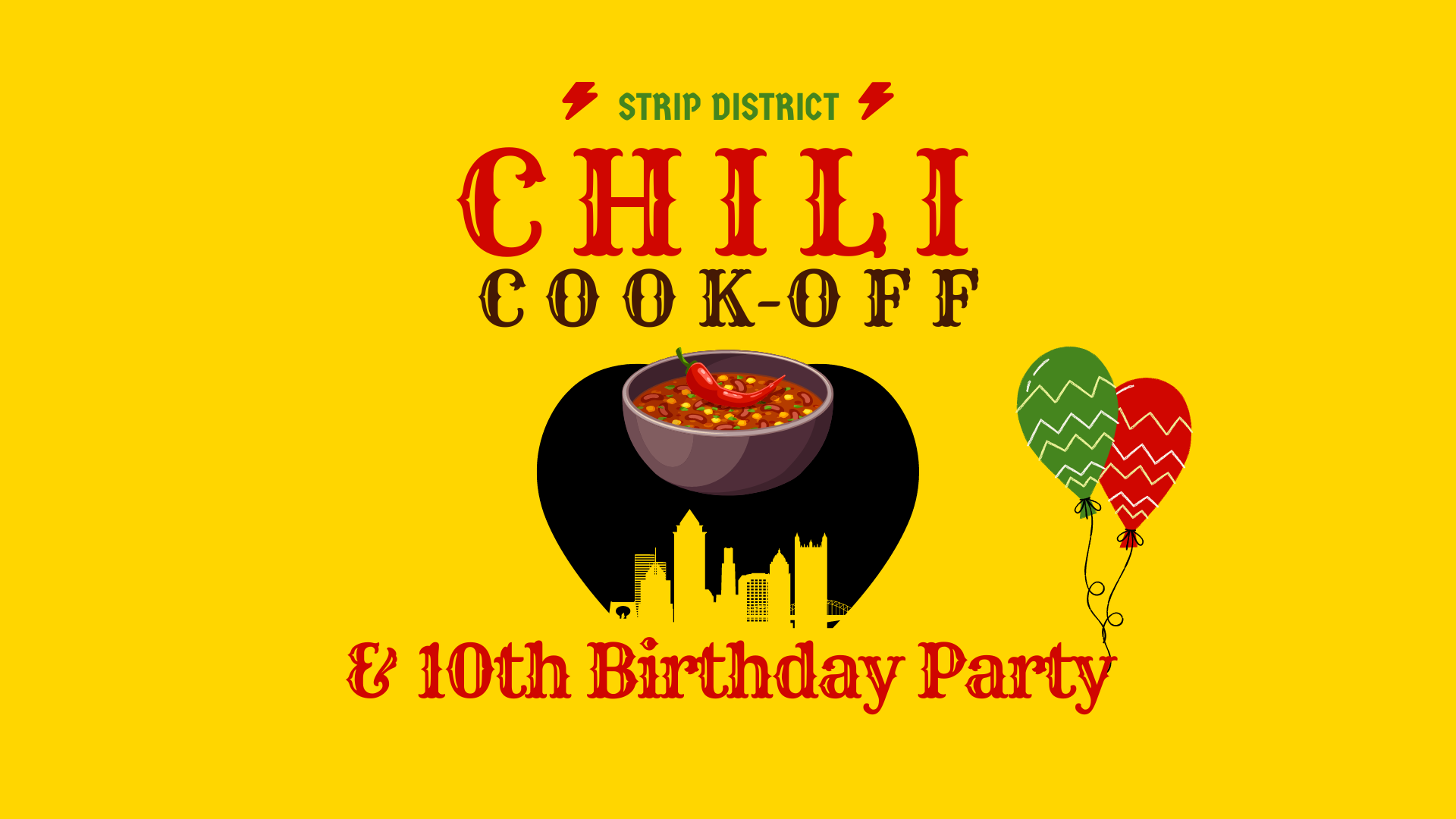 Church Chili Cook Off Flyer