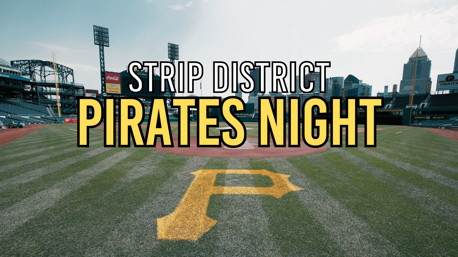Pirates Stadium At Night