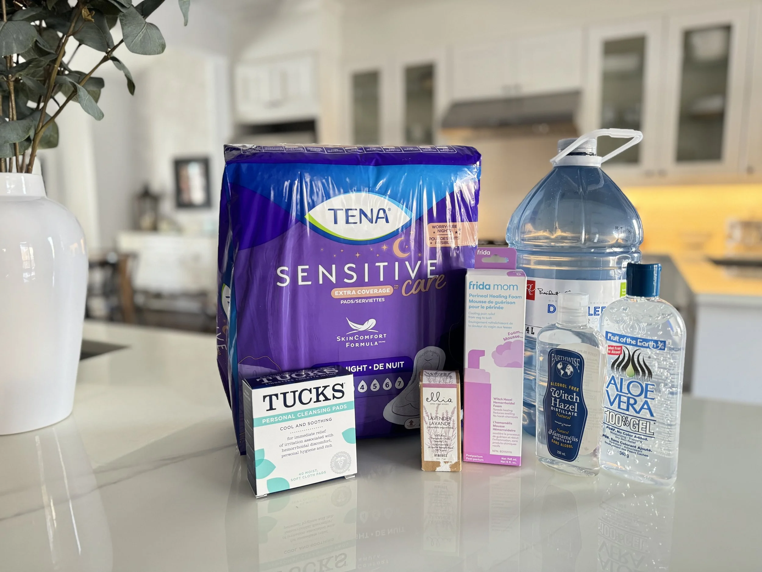 A Guide to: Pads, Padsicles & Peri bottles. Postpartum Comfort as you ...