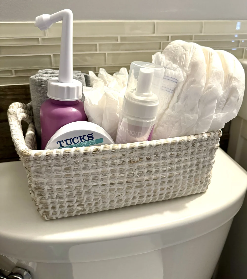 A Guide to: Pads, Padsicles & Peri bottles. Postpartum Comfort as you ...