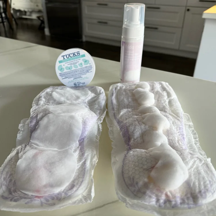 A Guide to: Pads, Padsicles & Peri bottles. Postpartum Comfort as you ...