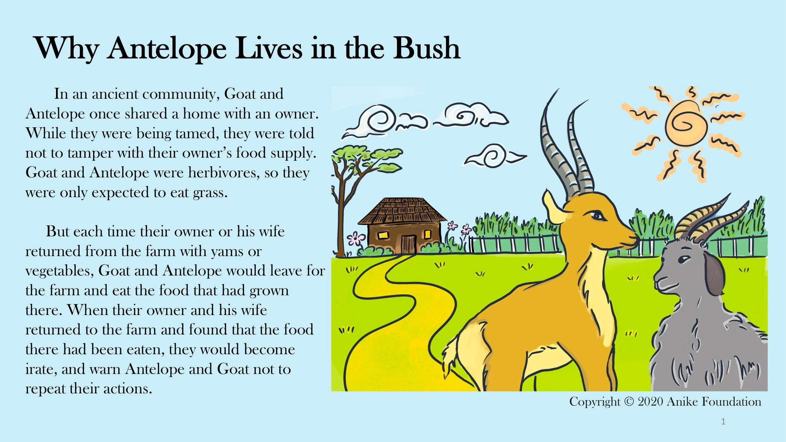 African Folktales Anike Foundation African Folktales Anike Foundation