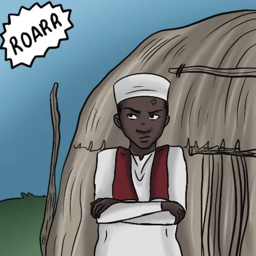 African Folktale - The Couple and the Lion — Anike Foundation