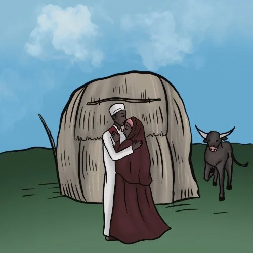African Folktale - The Couple and the Lion — Anike Foundation