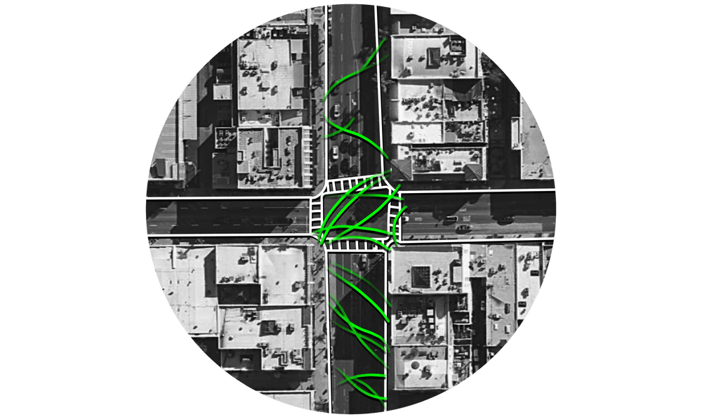 Traffic safety analytics using AI