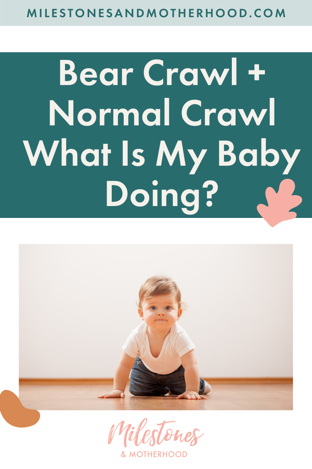 Bear Crawl + Normal Crawl | What Is My Baby Doing? — Milestones ...