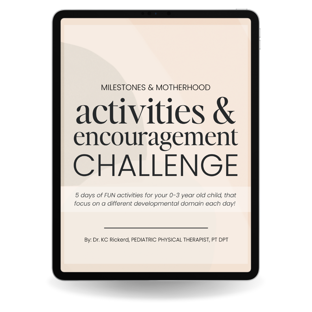 5 Day Challenge — Milestones & Motherhood
