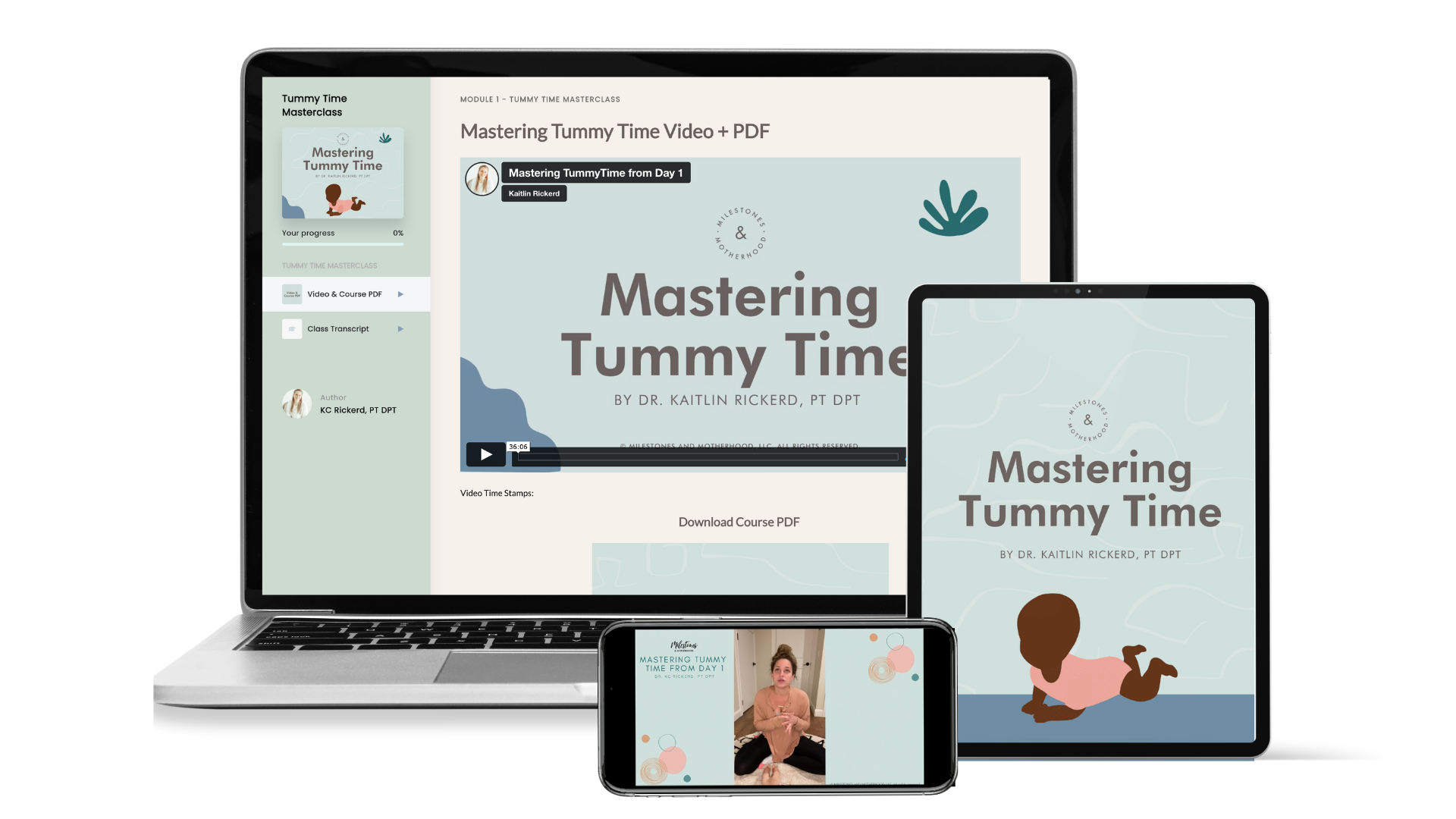 Community & Classes — Milestones & Motherhood