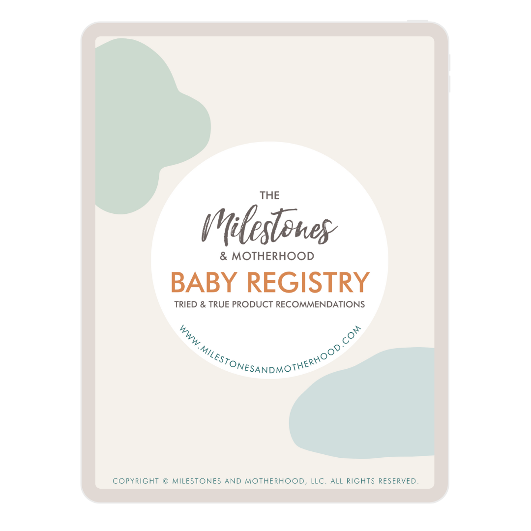 Freebies — Milestones & Motherhood