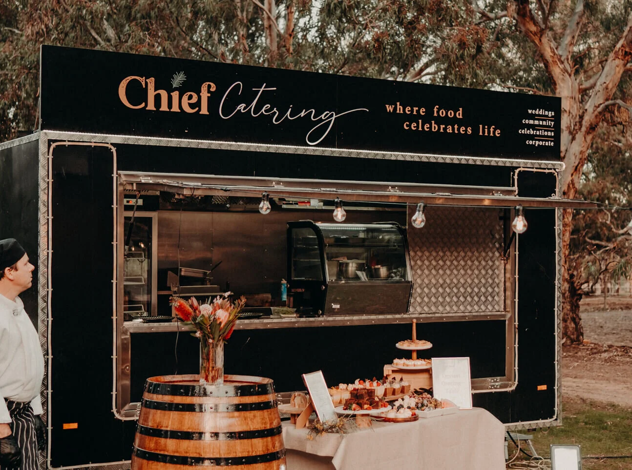 Chief Catering - Adelaide & McLaren Vale Mobile Wedding & Event Caters