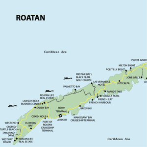 Roatan Maps — ROATAN