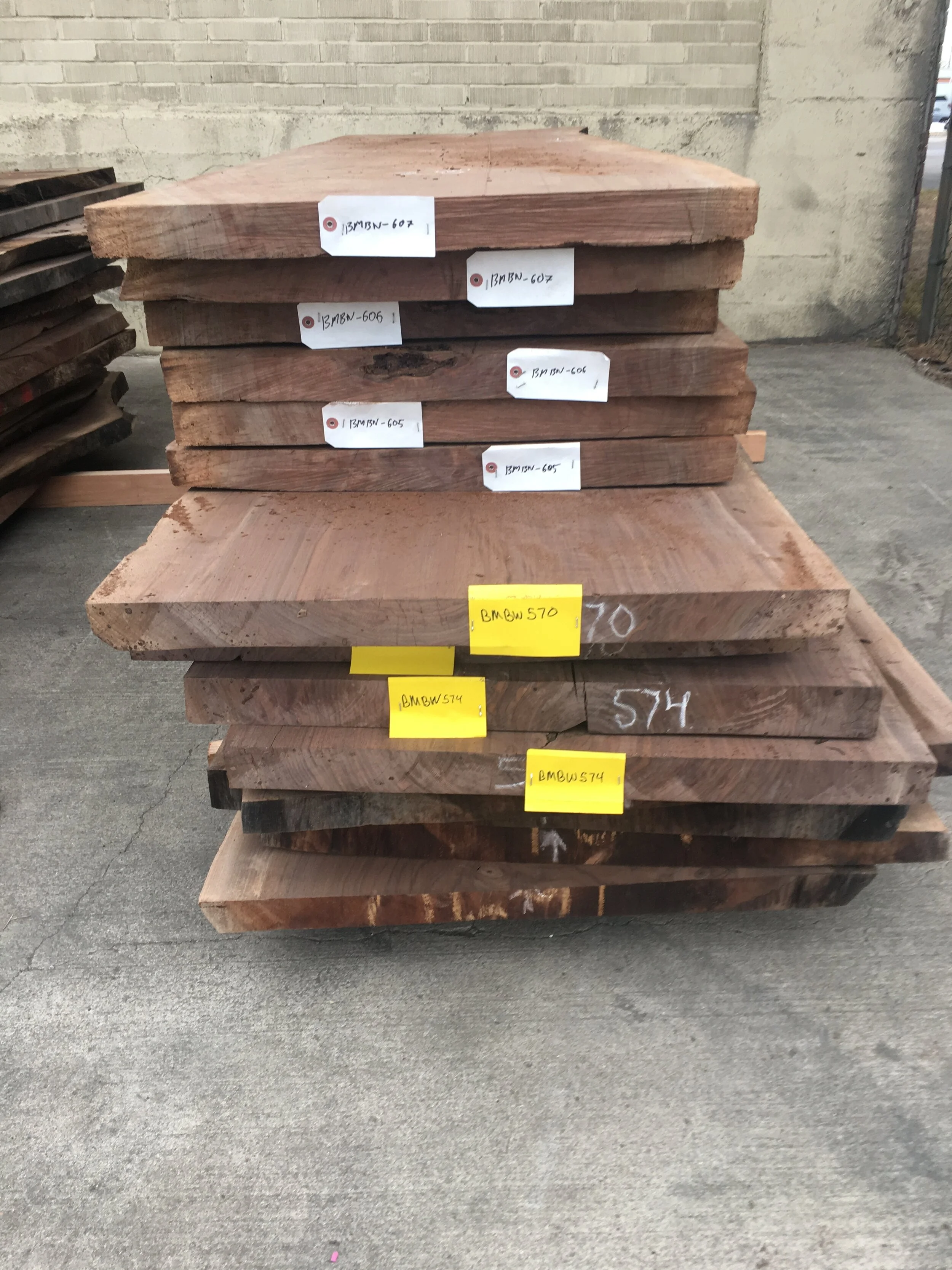 Live Edge Lumber — Tabor Millwork