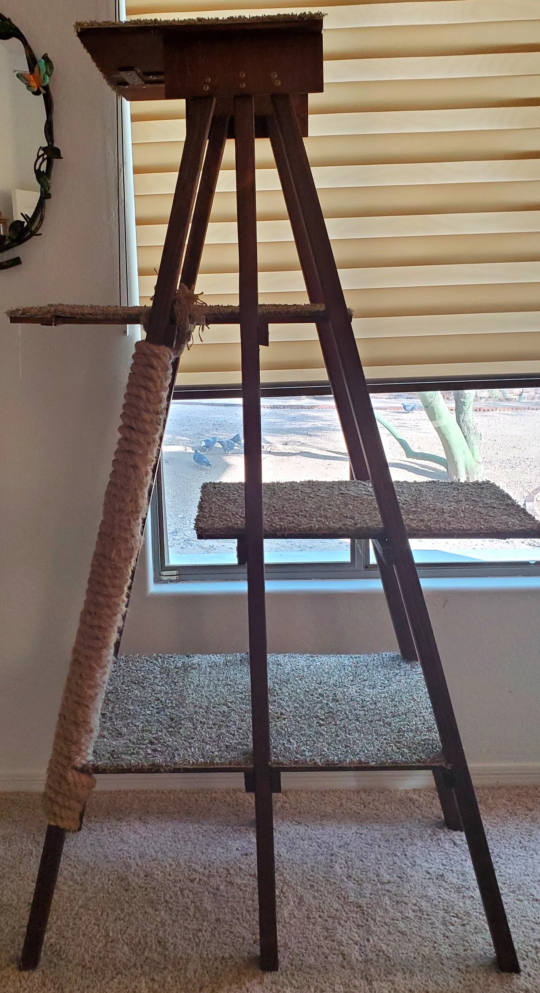 DIY Cat Tree or Plant Stand