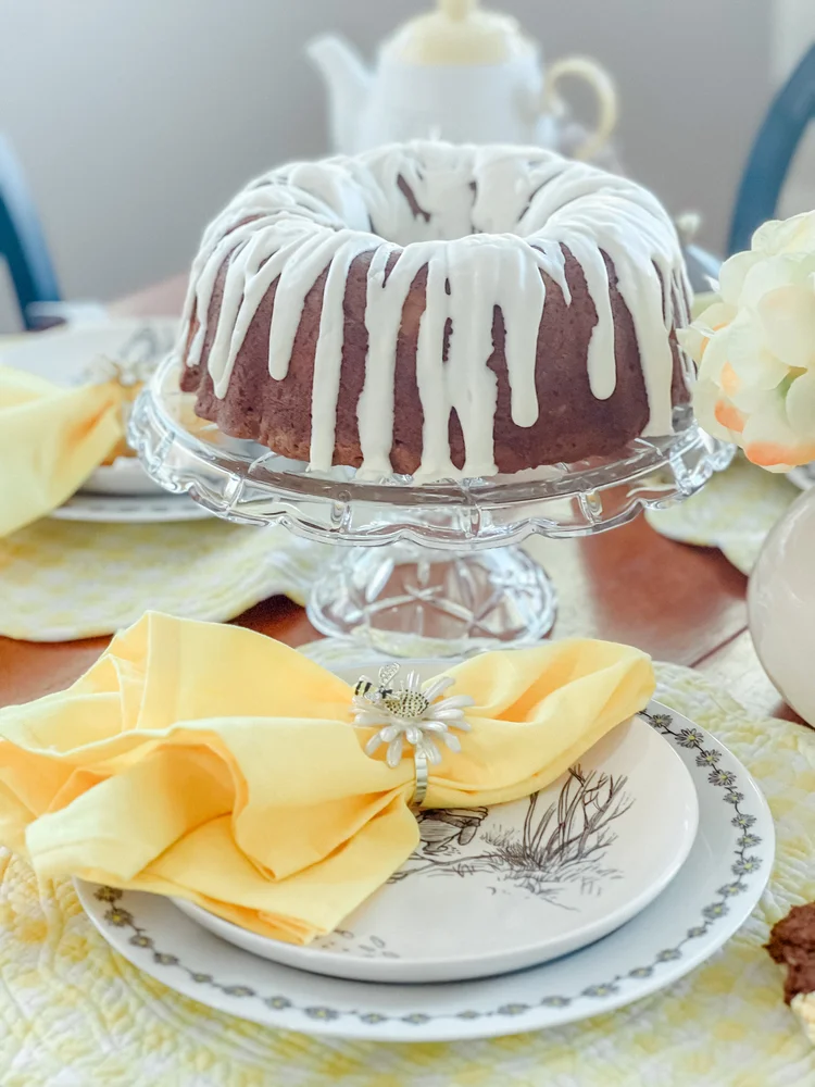 Hummingbird Bundt Cake — Tea & Time