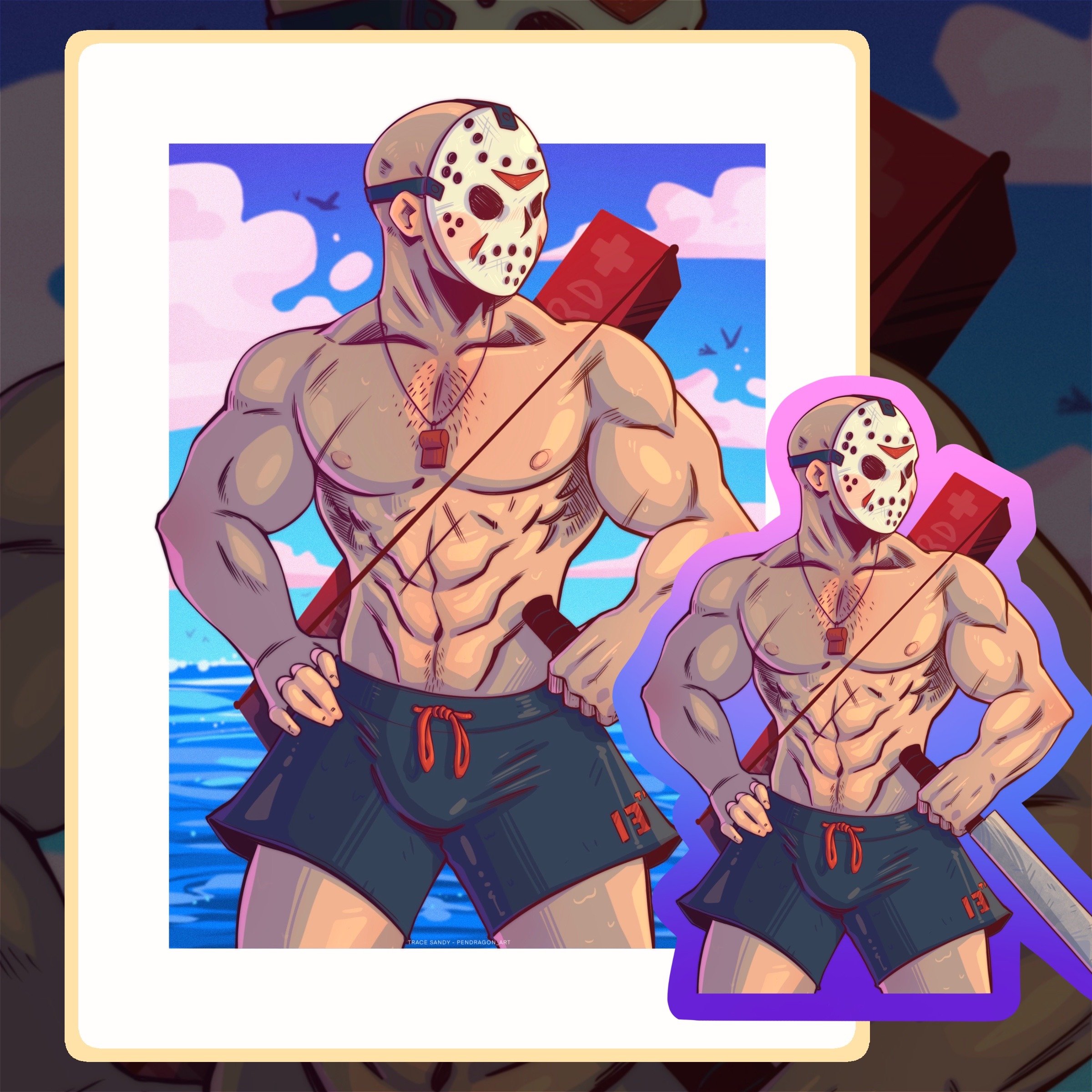 Jason Sexy Slasher — Nella and Pendragon Art