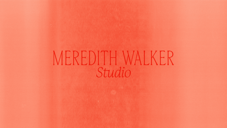 Meredith Walker Studio — Kristmar Muldrow