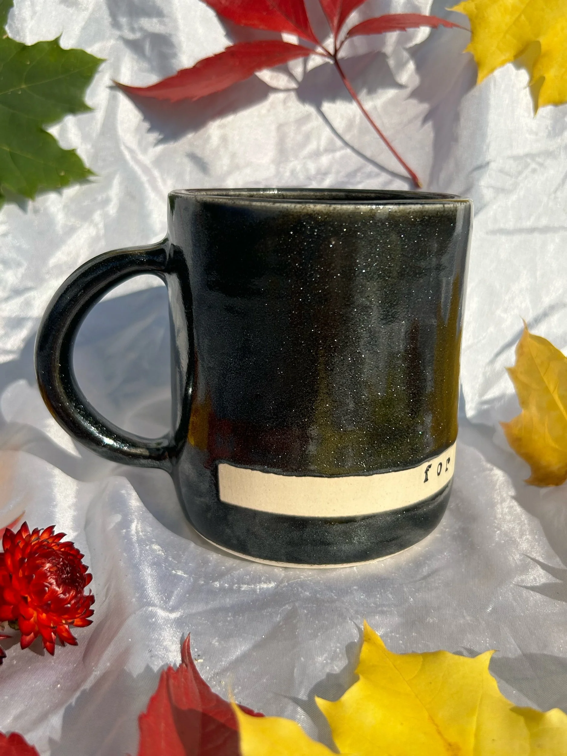 Snarky, colorful pottery, handmade in Montana.