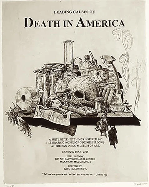 Death in America — Sandow Birk