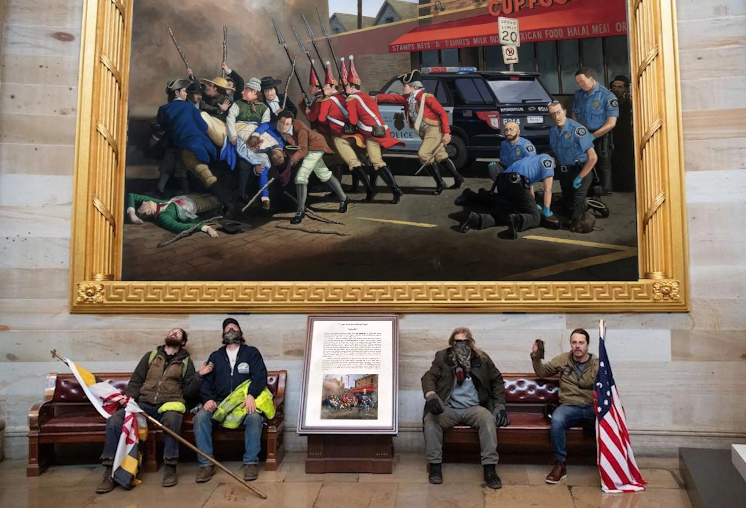 New Paintings for the U.S. Capitol Rotunda — Sandow Birk