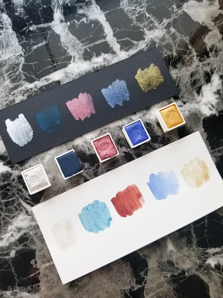 Holiday! Celebrate! - Handmade Watercolor Paint Set — Dots & Dust