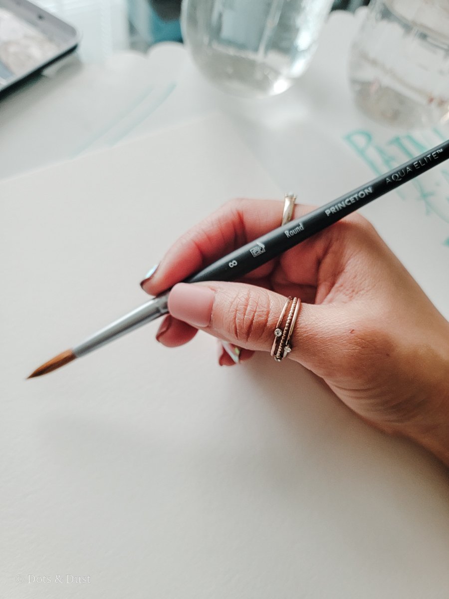 Basic Watercolor Brushstrokes — Dots & Dust