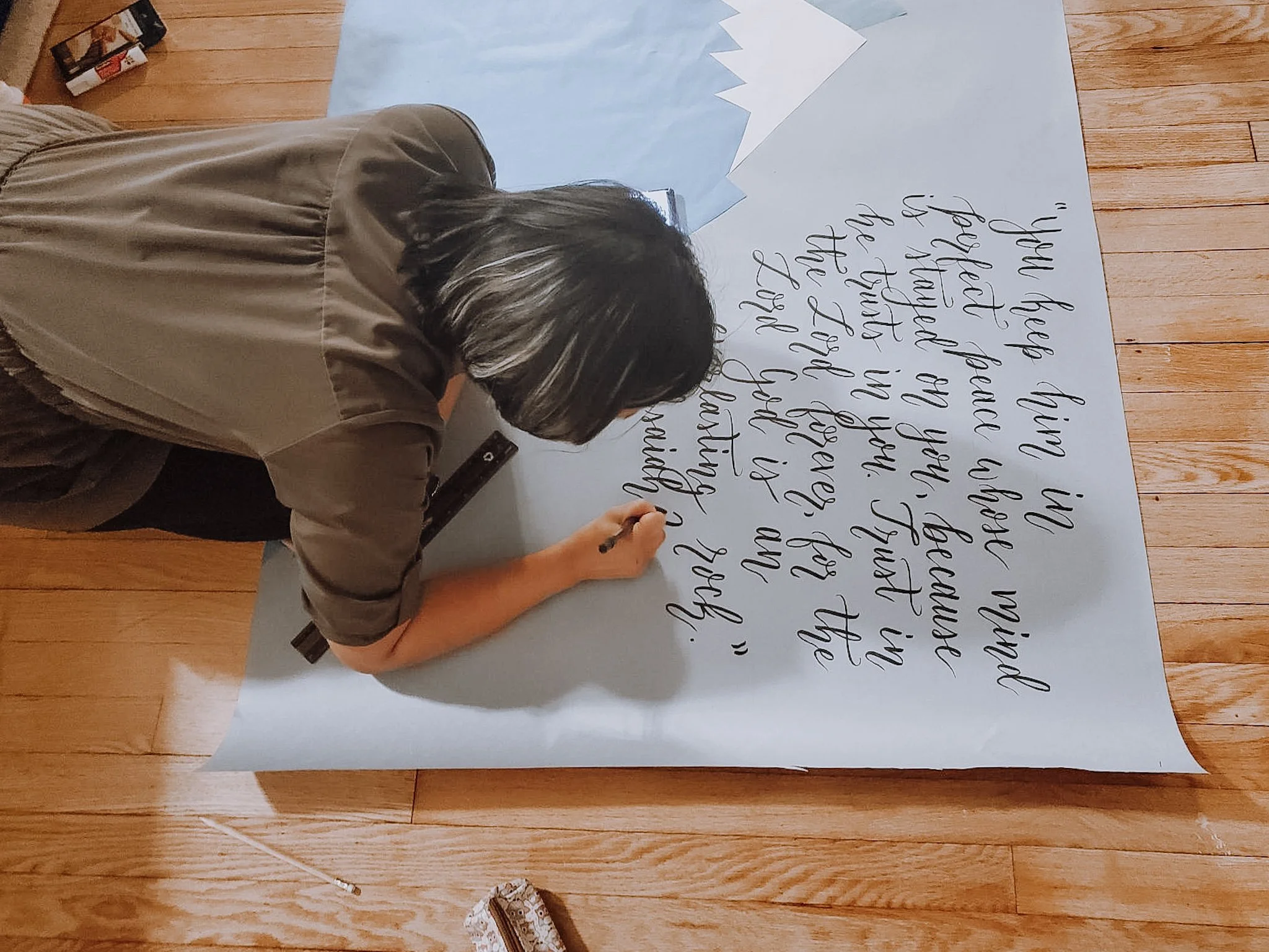 Dots & Dust — Modern Calligraphy
