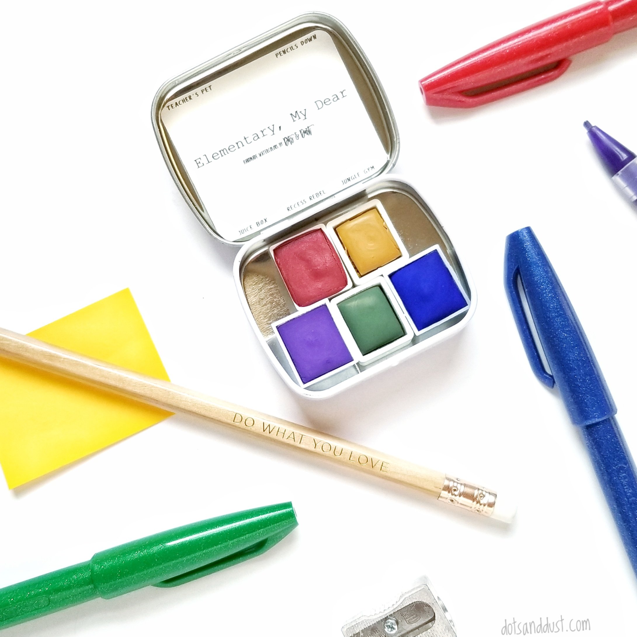 Basic Watercolor Brushstrokes — Dots & Dust