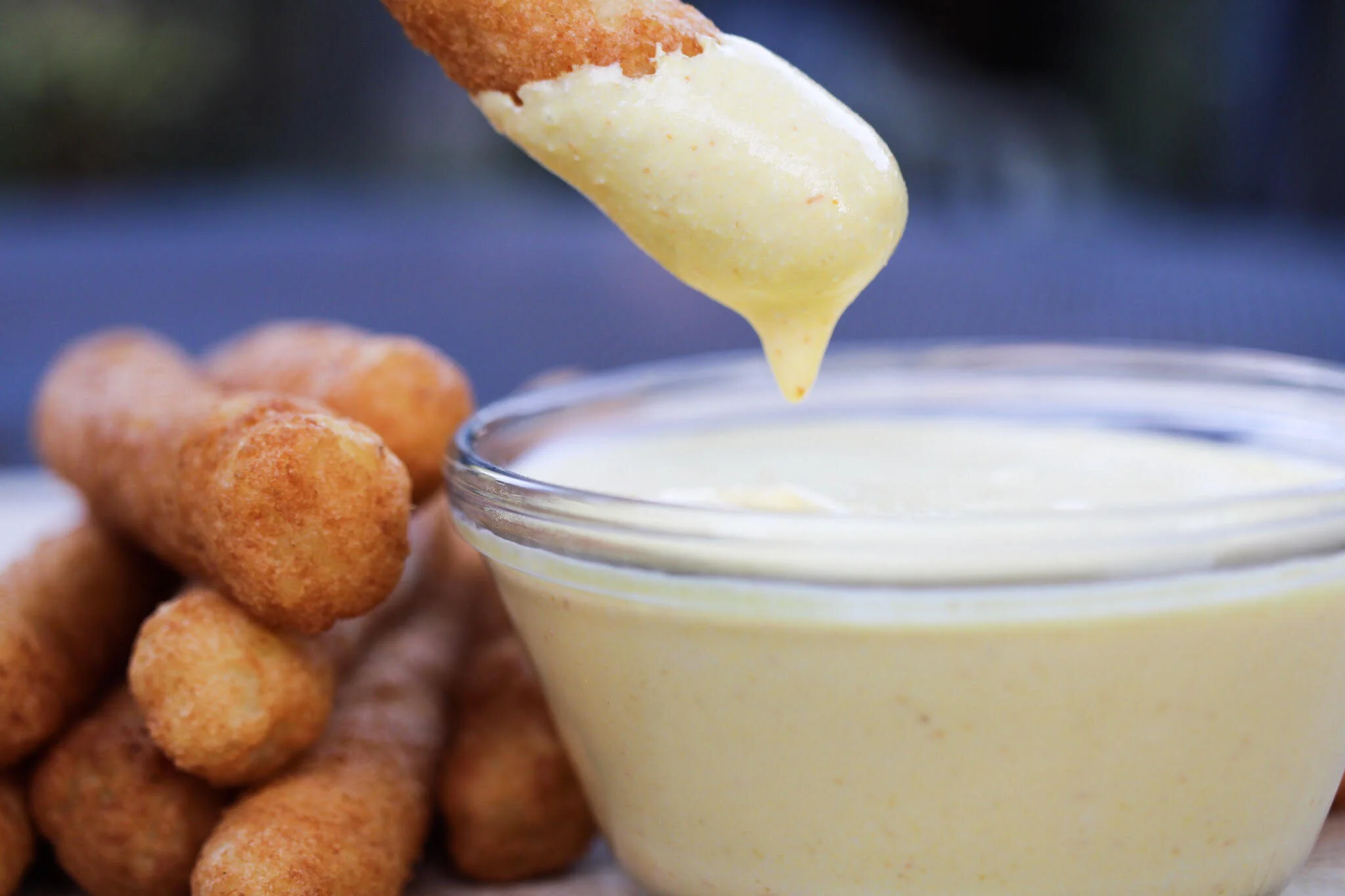 Yucca Fries With Huancaina Peruvian Sauce — food is the mood