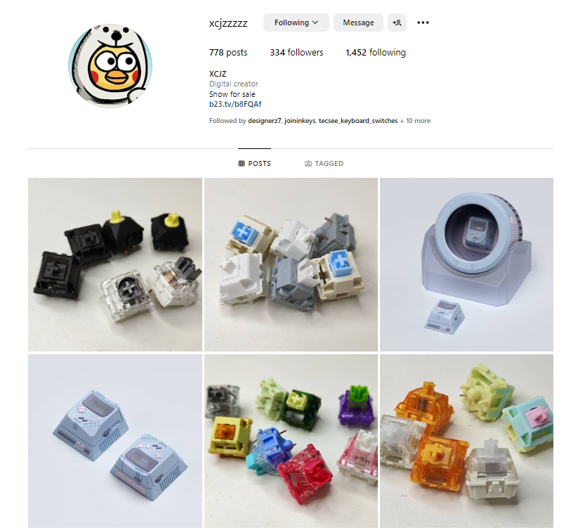 XCJZ Jerrzi Lotus Stem Switch Review — ThereminGoat's Switches