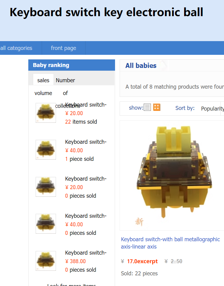 Ball Bearing Blue Switch Review — ThereminGoat's Switches