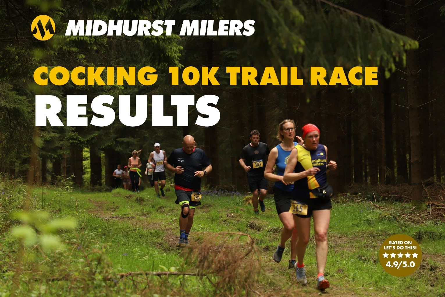 2024 Cocking 10k Trail Race results. — Midhurst Milers