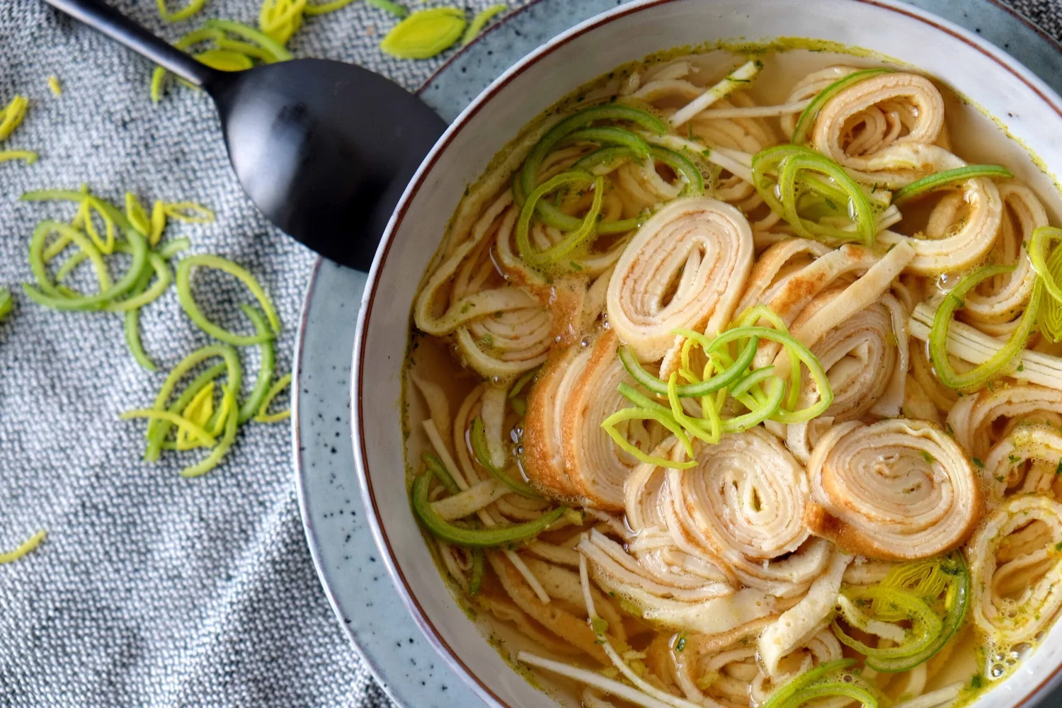 FRITTATEN SOUP - AUSTRIAN CRÊPE SOUP — COOKING LIKE A FOX