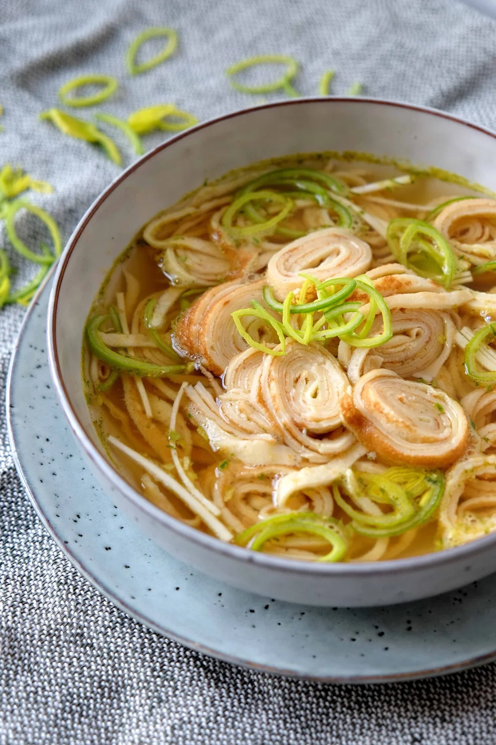 FRITTATEN SOUP - AUSTRIAN CRÊPE SOUP — COOKING LIKE A FOX