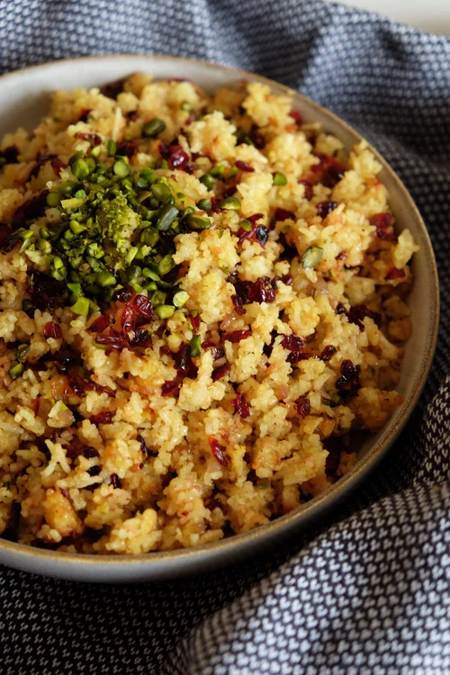 PERSIAN JEWEL RICE WITH BARBERRY — COOKING LIKE A FOX