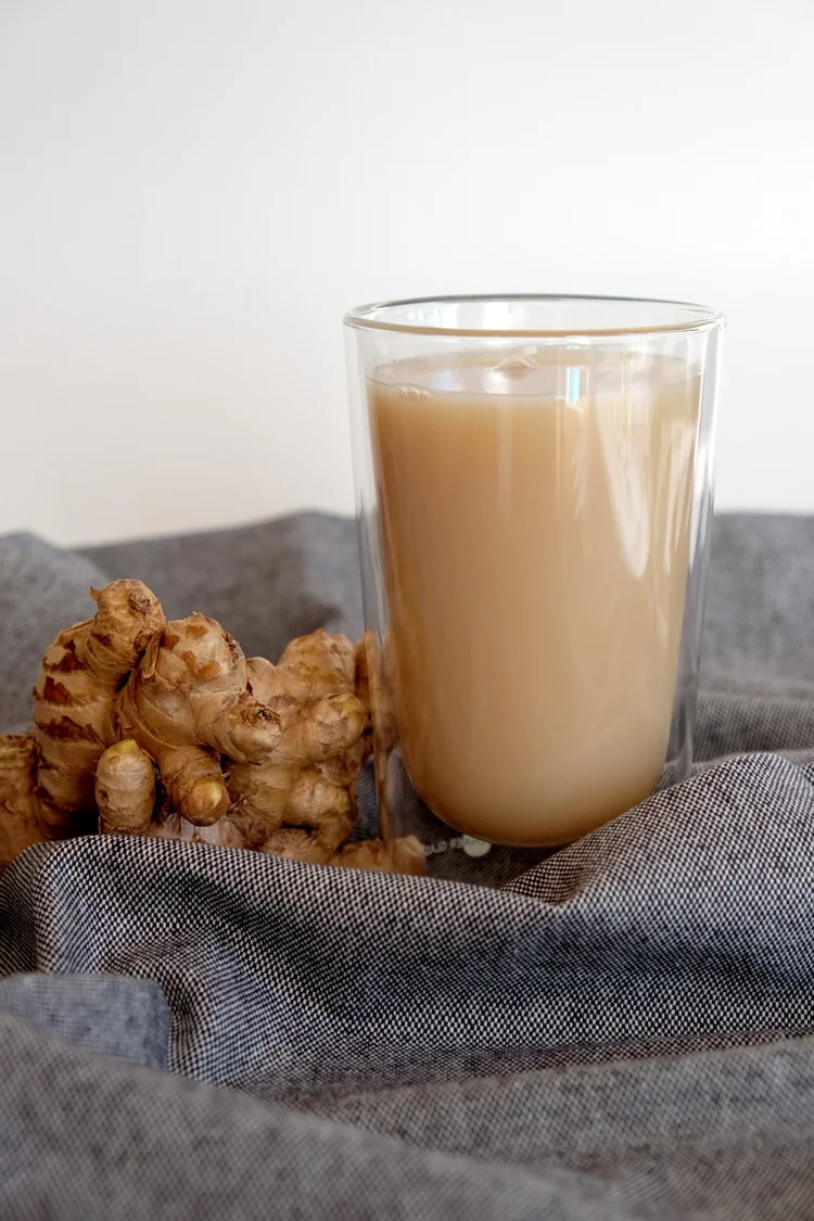 GINGER MILK TEA — COOKING LIKE A FOX