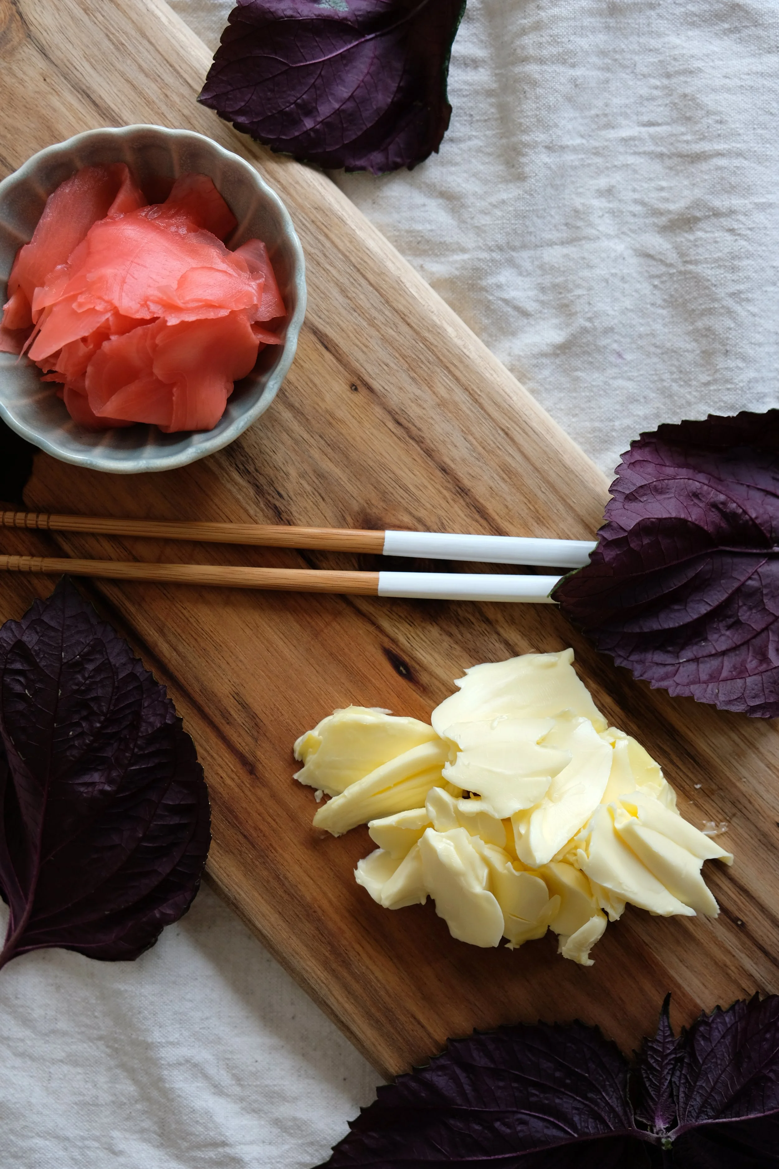 SHISO BUTTER — COOKING LIKE A FOX