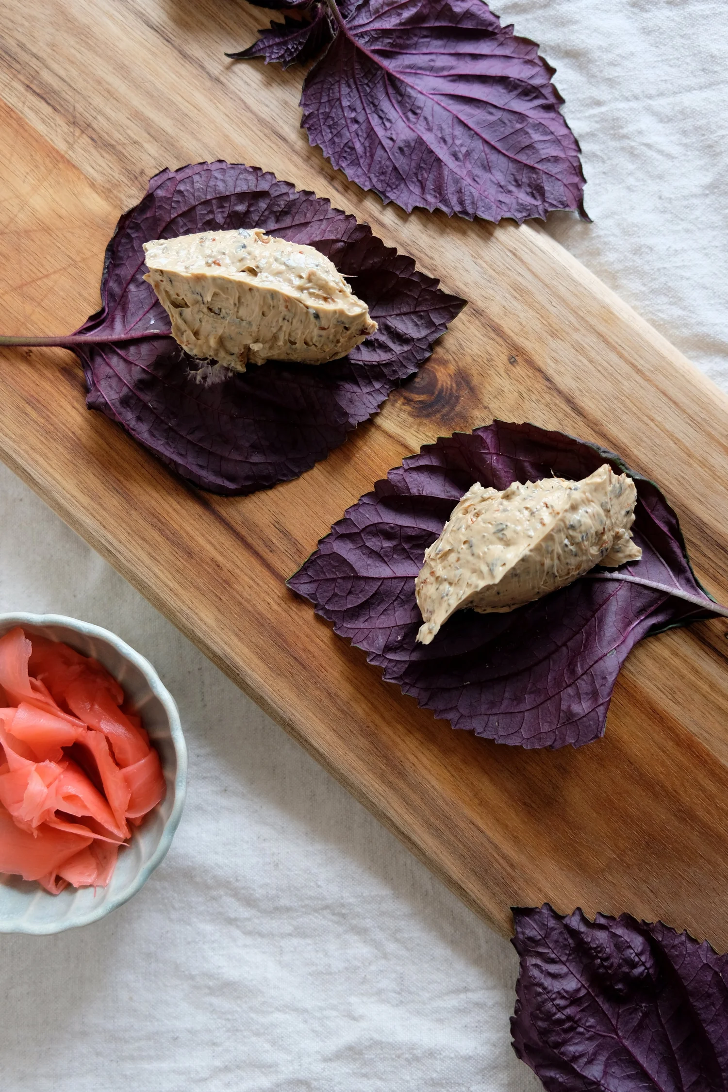 SHISO BUTTER — COOKING LIKE A FOX