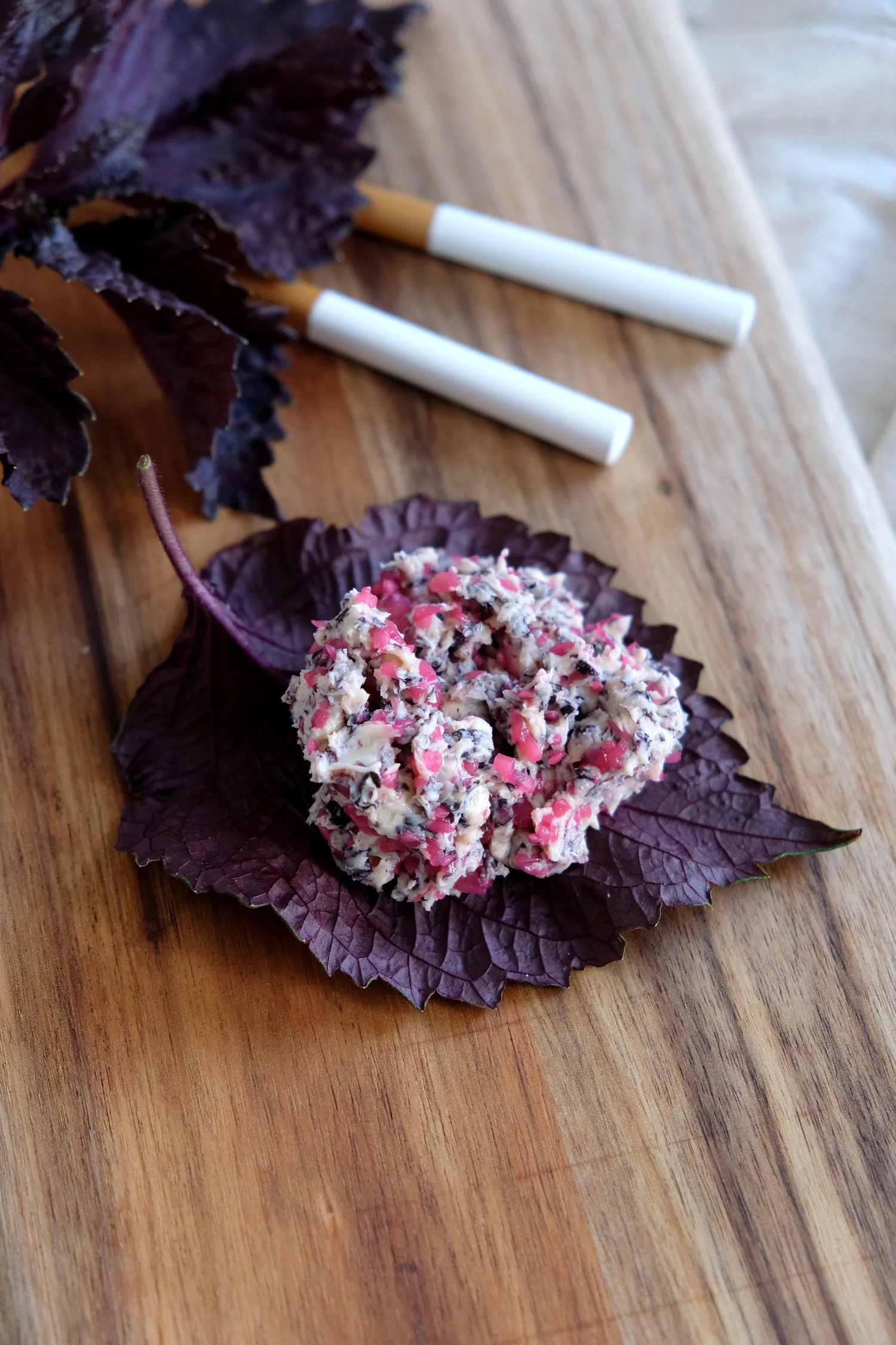 SHISO BUTTER — COOKING LIKE A FOX