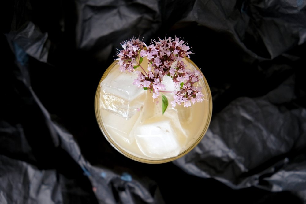 GOOSEBERRY THYME BLOSSOM LEMONADE — COOKING LIKE A FOX