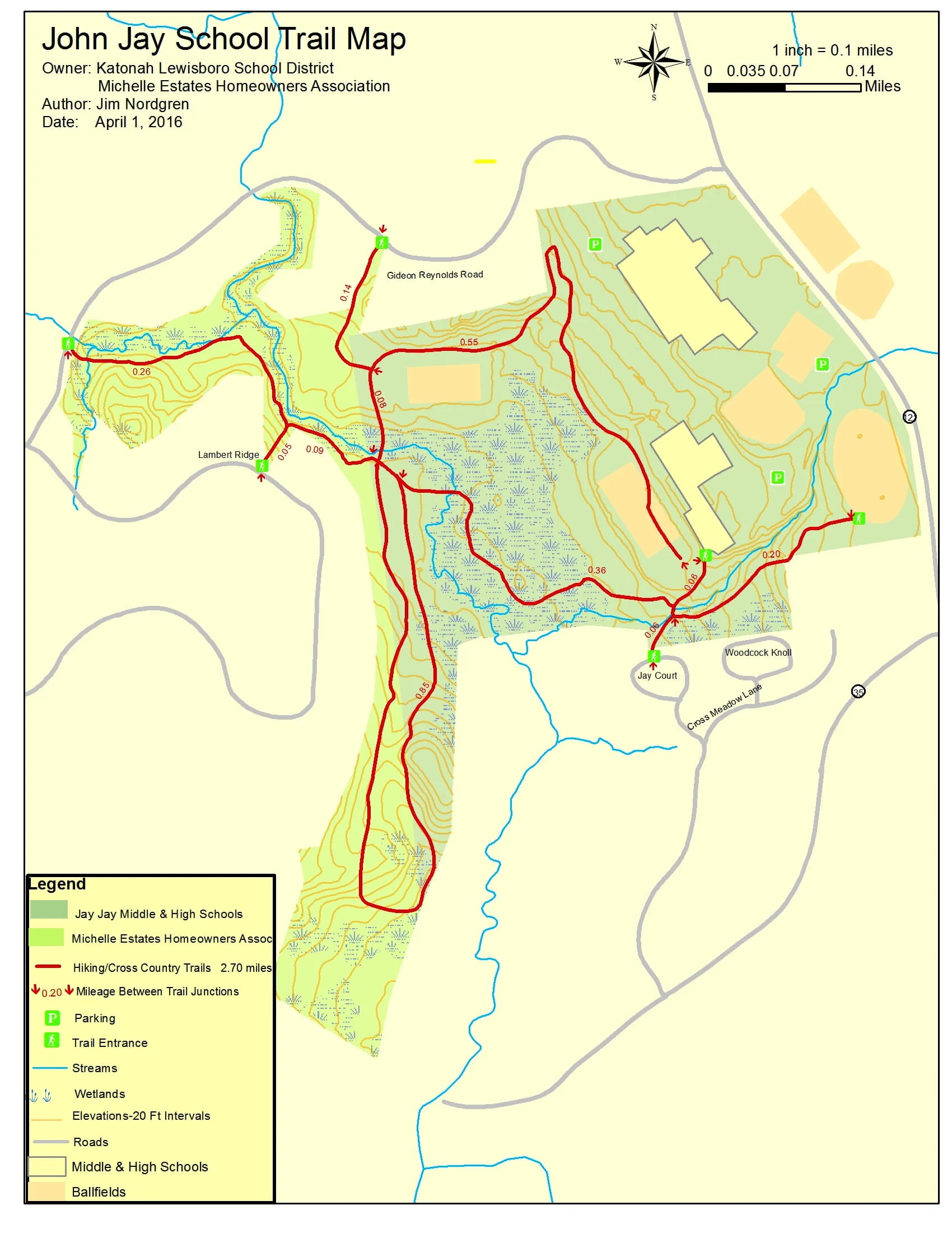 John Jay HS Trail — Lewisboro Land Trust John Jay HS Trail — Lewisboro Land Trust