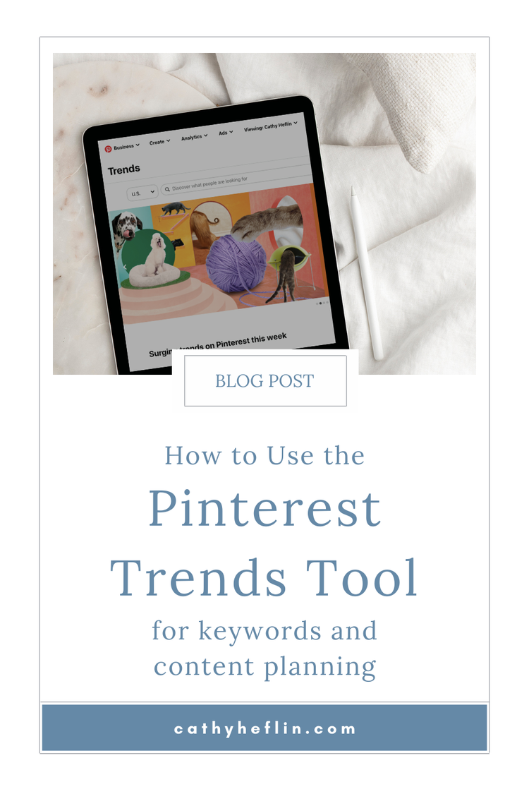 The Pinterest Trends Tool - How to Use the Trends tool for keyword ...