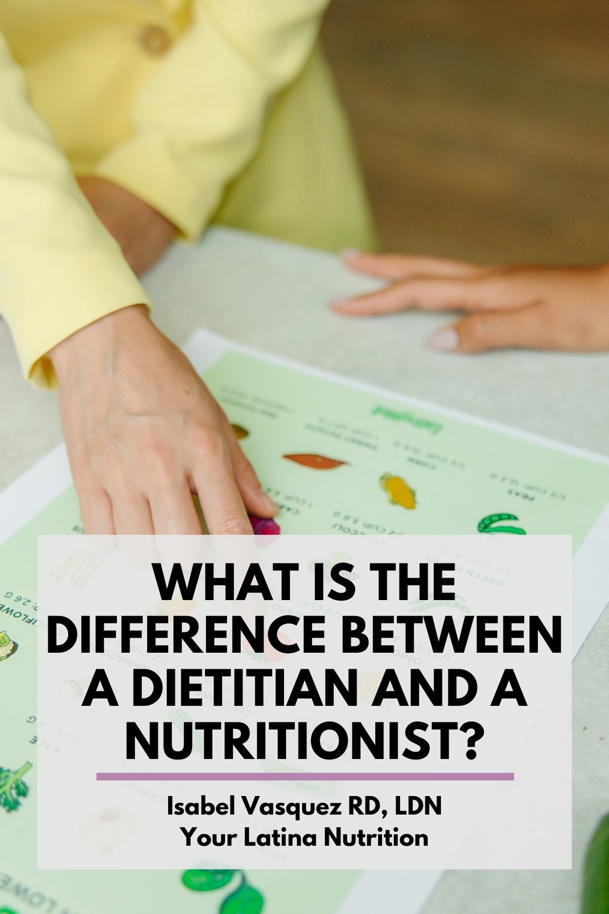 What Is The Difference Between A Dietitian And A Nutritionist — Your