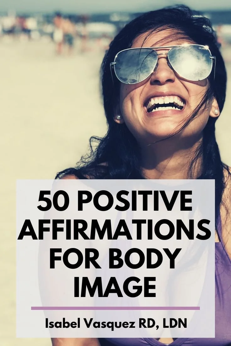 50 Positive Affirmations for Body Image — Your Latina Nutrition