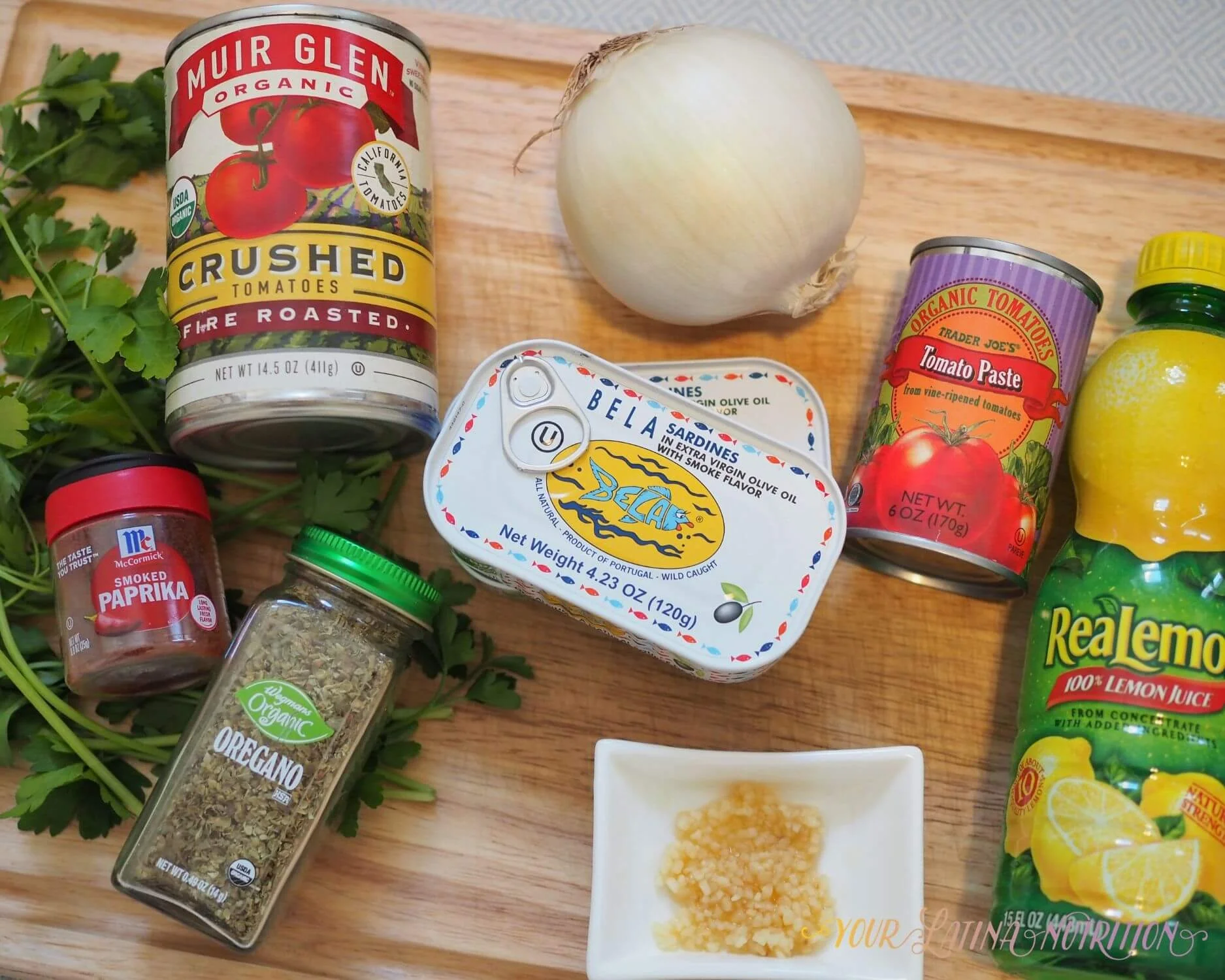Sardines in Tomato Sauce Recipe — Your Latina Nutrition