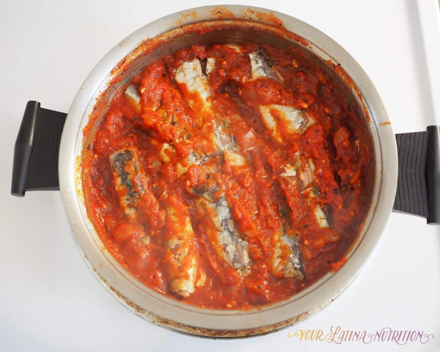 Sardines in Tomato Sauce Recipe — Your Latina Nutrition