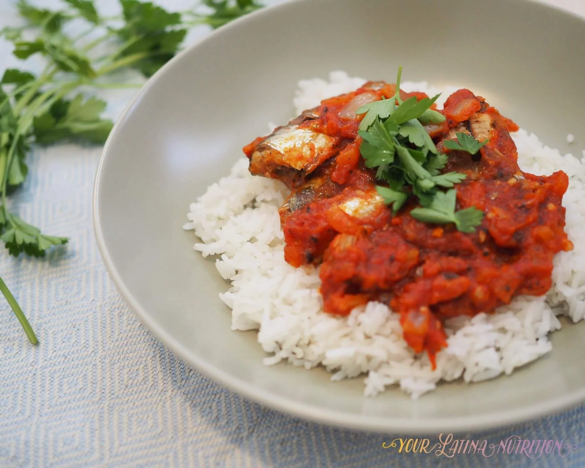 Sardines in Tomato Sauce Recipe — Your Latina Nutrition
